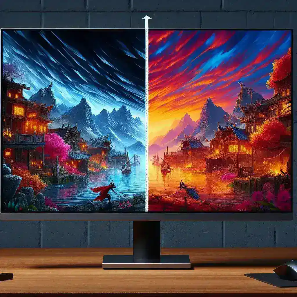 What is screen tearing and how can it be fixed on an LED monitor ...